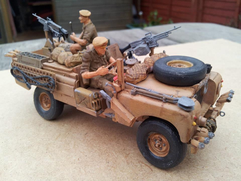 Military Model Making: 1:35 scale SAS Land Rover