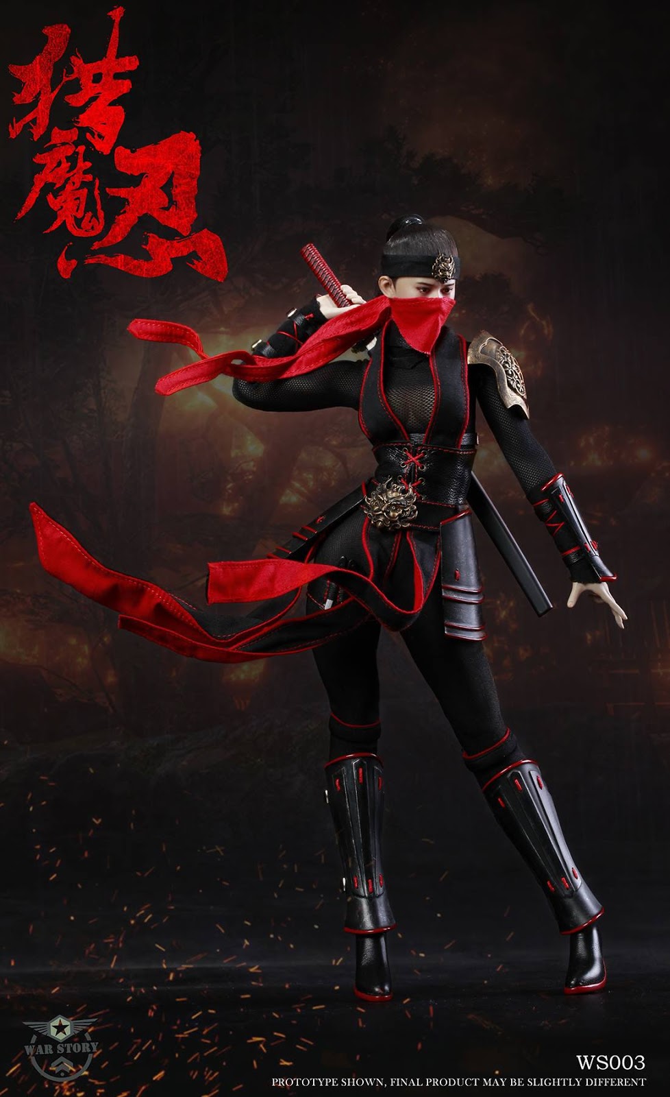 toyhaven: Check out War Story Toys 1/6th scale Demon Female Ninja ...