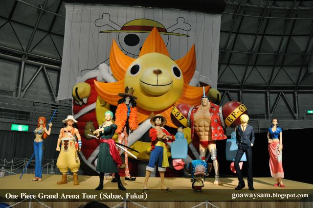 Go Away, Sam...: Japan (Sep 2012) Day 5: One Piece Grand Arena Tour ...