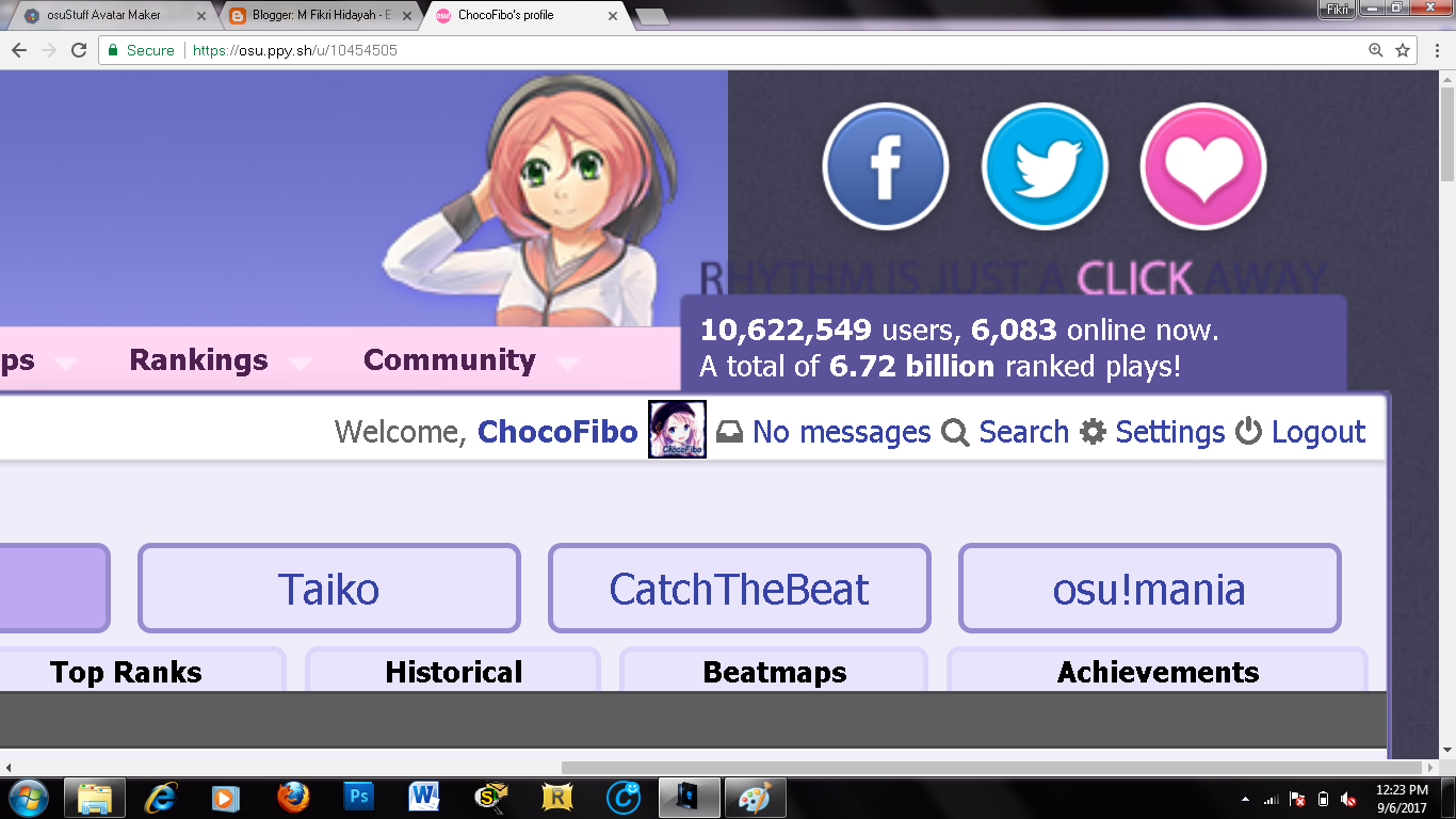 Membuat Avatar OSU! Milik Mu Sendiri