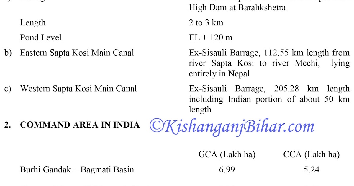Know the facts about Mahananda Basin Project (MBP) to benefit ...