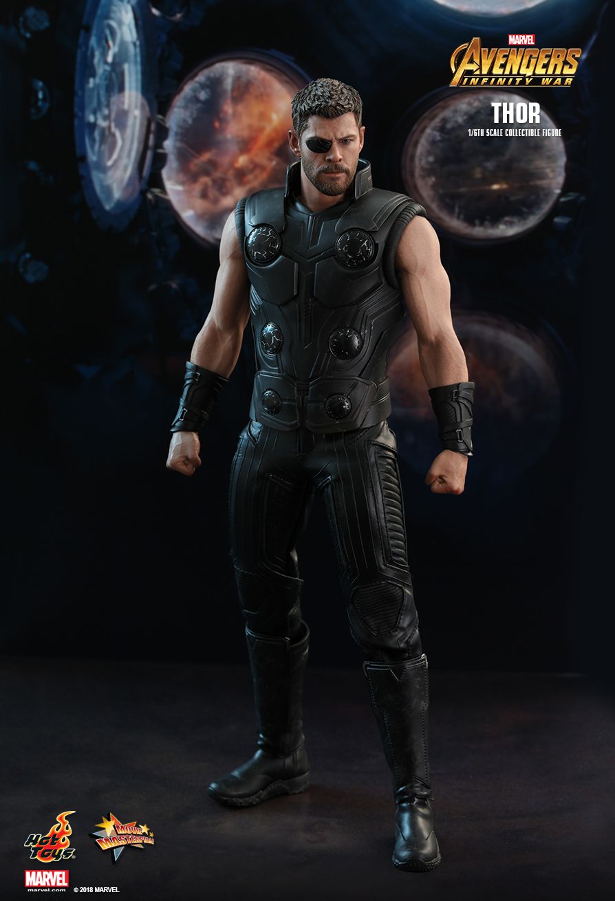 Hot Toys Avengers Infinity War Thor 1/6 Scale Figure Official Images ...