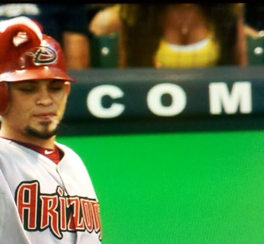 NFL and College Cheerleaders Photos: Brewers' Super Fan Front Row Amy