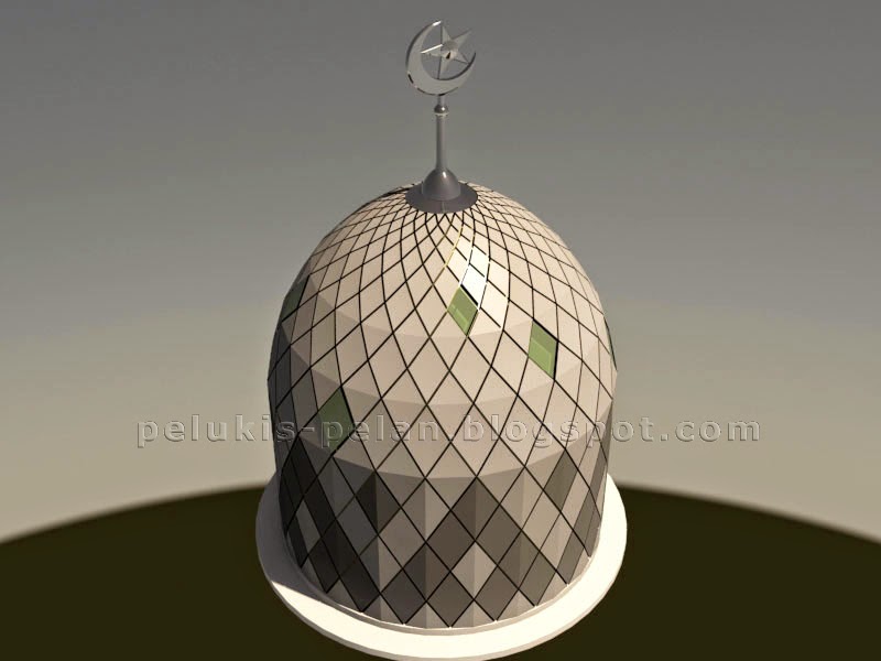 Design Kubah Masjid 3D AutoCAD Dan 3D Studio Max | Tutorial AutoCAD ...