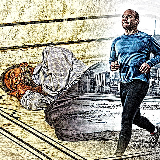 Rugged Breed : THE ONE WHO IS BEING PURSUE IS THE ONE WHO GETS TIRED