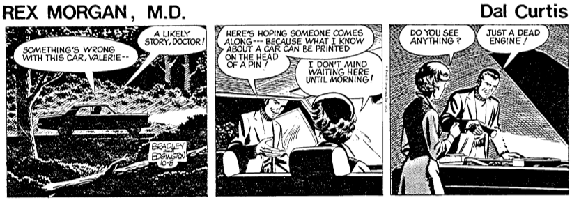 In Search of Rex Morgan, MD: 1975 Comic Strips: A Summary