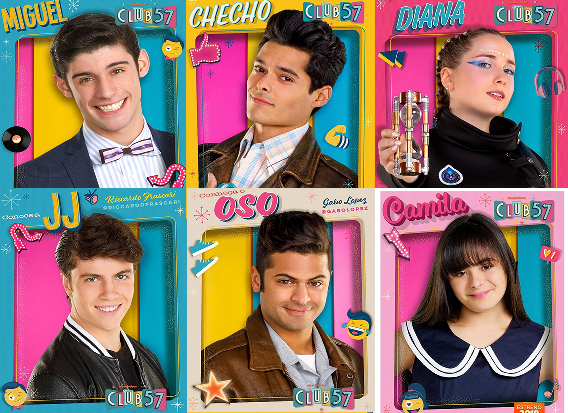 Nickelodeon já confirmou 22 personagens de Club 57! Confira a lista ...