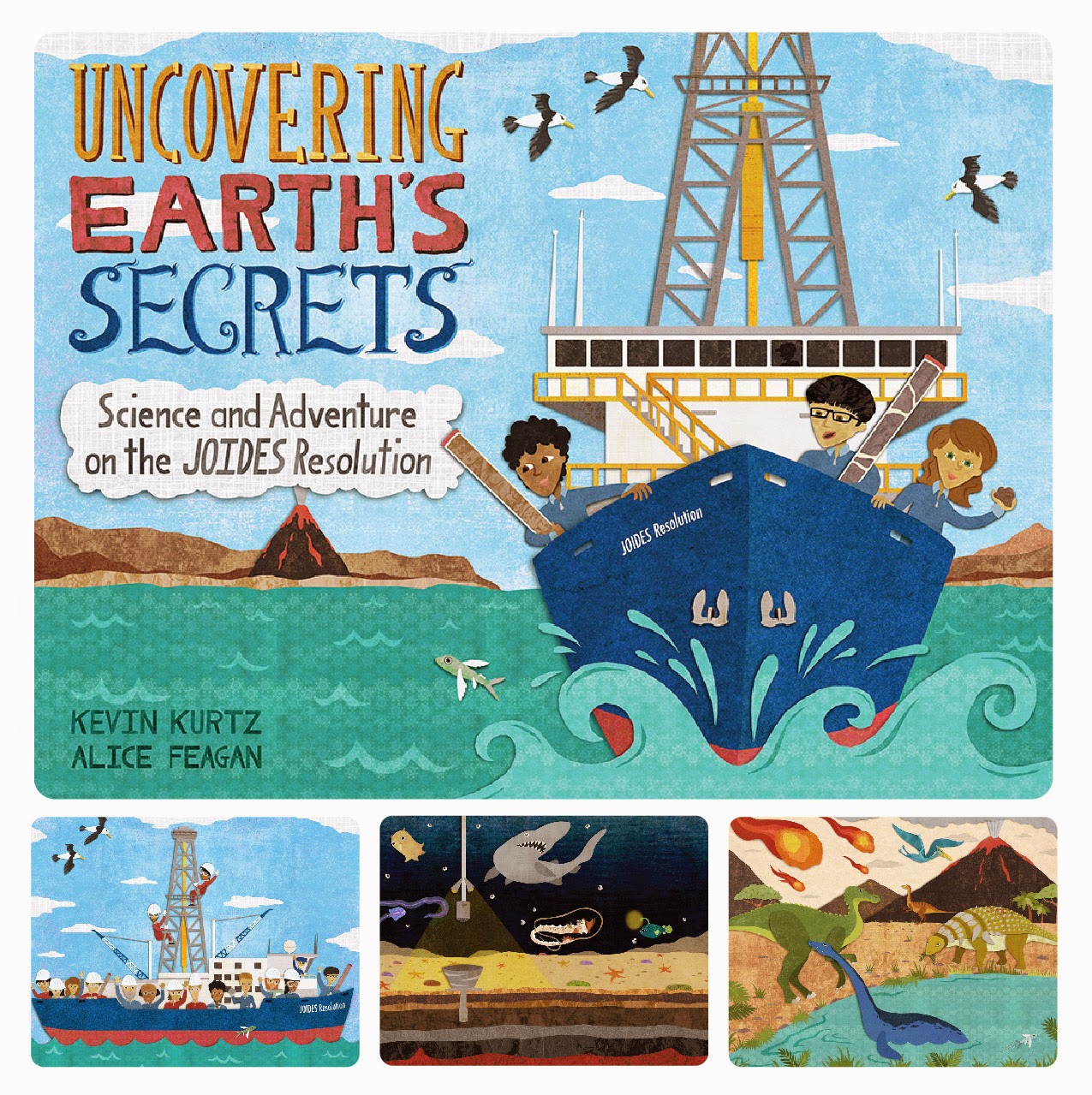 Alice Feagan Illustration: Uncovering Earth's Secrets - New interactive ...