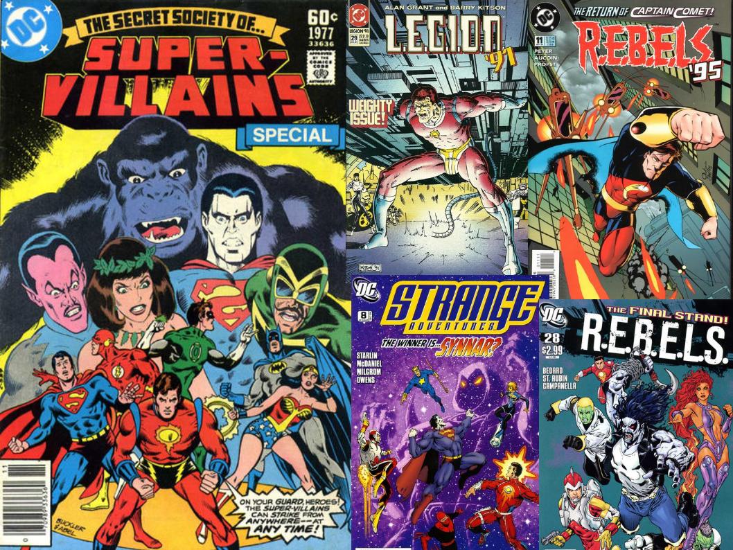 Dave's Comic Heroes Blog: Superman Meets Captain Comet