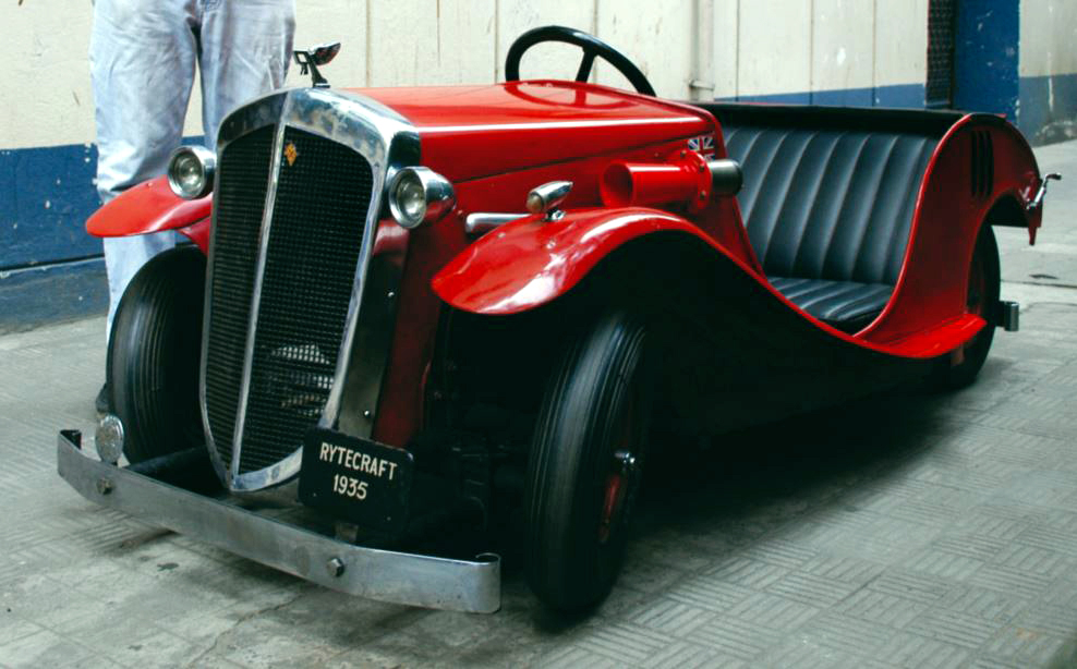 Just A Car Guy: 1935 Rytecraft Scootacar, a British made 2 seater micro car