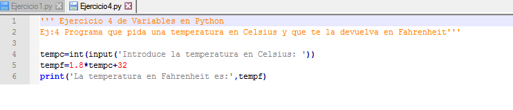 Mantenimientos Electrónicos: Practica 6: Ejercicios Python
