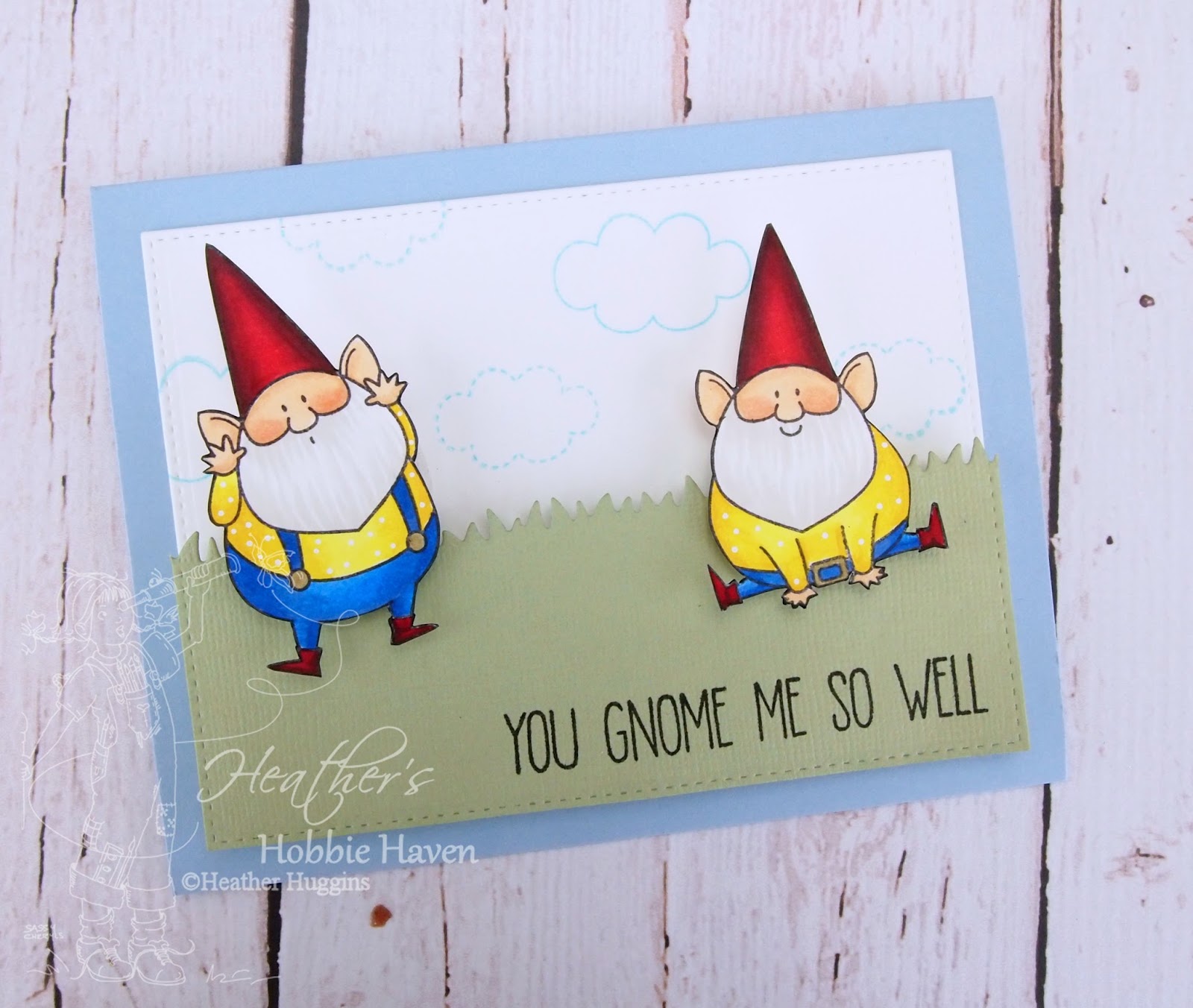 Heather's Hobbie Haven: Color Wednesday - You Gnome Me 2