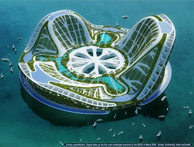 DUBAI Lilypad Floating City ~ brainexplor
