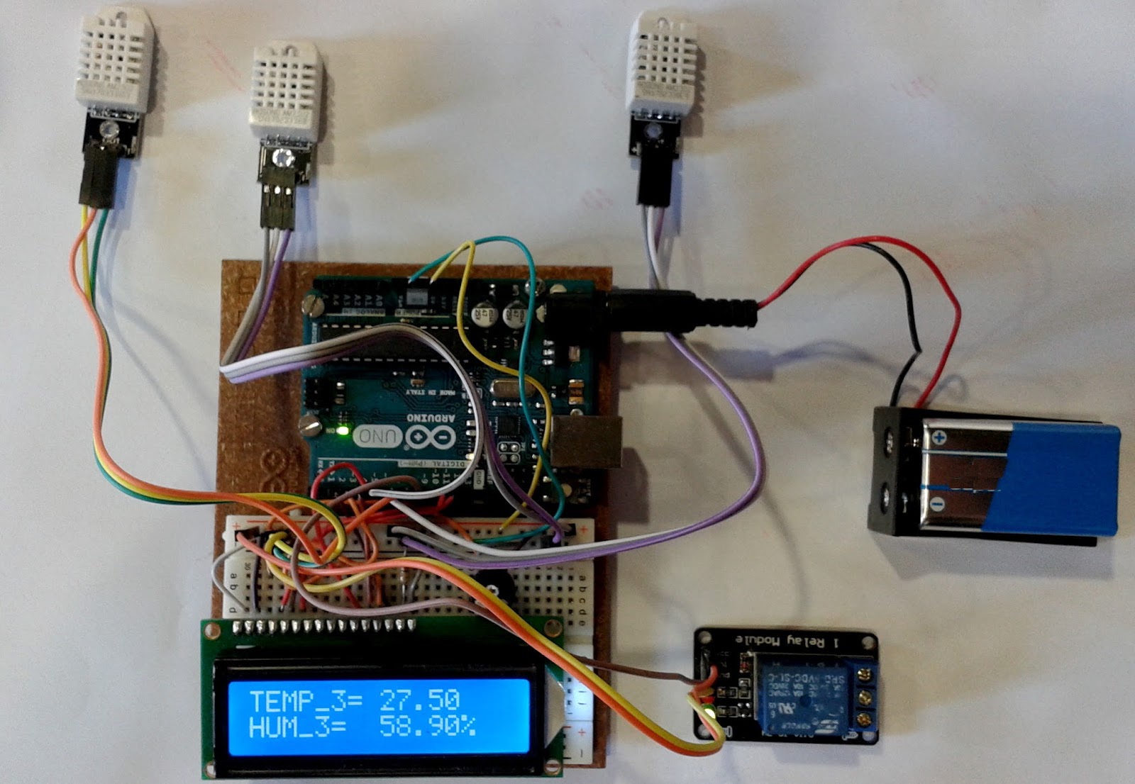 Bosco Hurtado, arquitecto: Control de humedad con Arduino