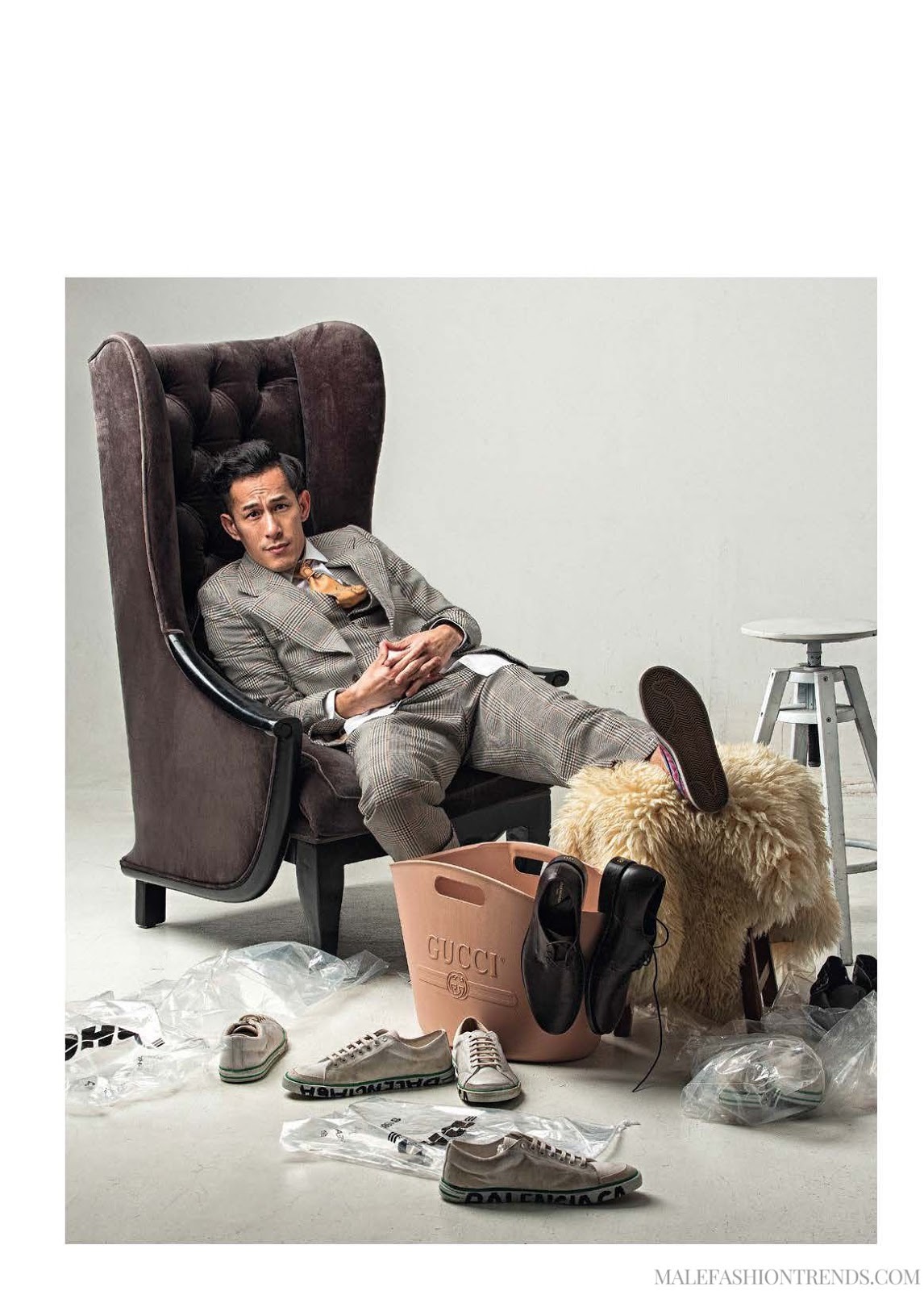 Shane Mardjuki para Esquire Singapur por Ronald Leong Shane Mardjuki para Esquire Singapur por Ronald Leong
