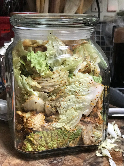 Kerala meets Korea - Mustard & Chile flavored Kimchi