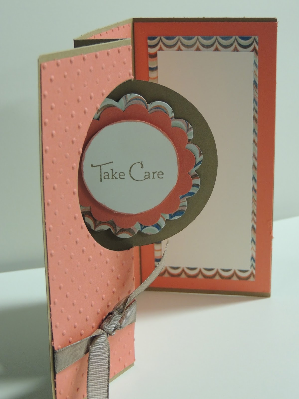 Warrell Creations: Circle Card Thinlits Die With Extended Panel Tutorial