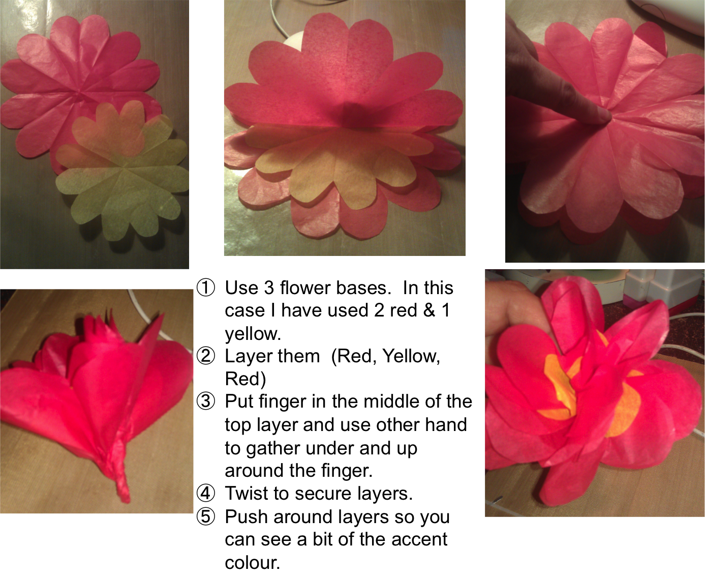 2 Peas in Te Pahu: Crafty Crease #15: Tissue Flower Trees