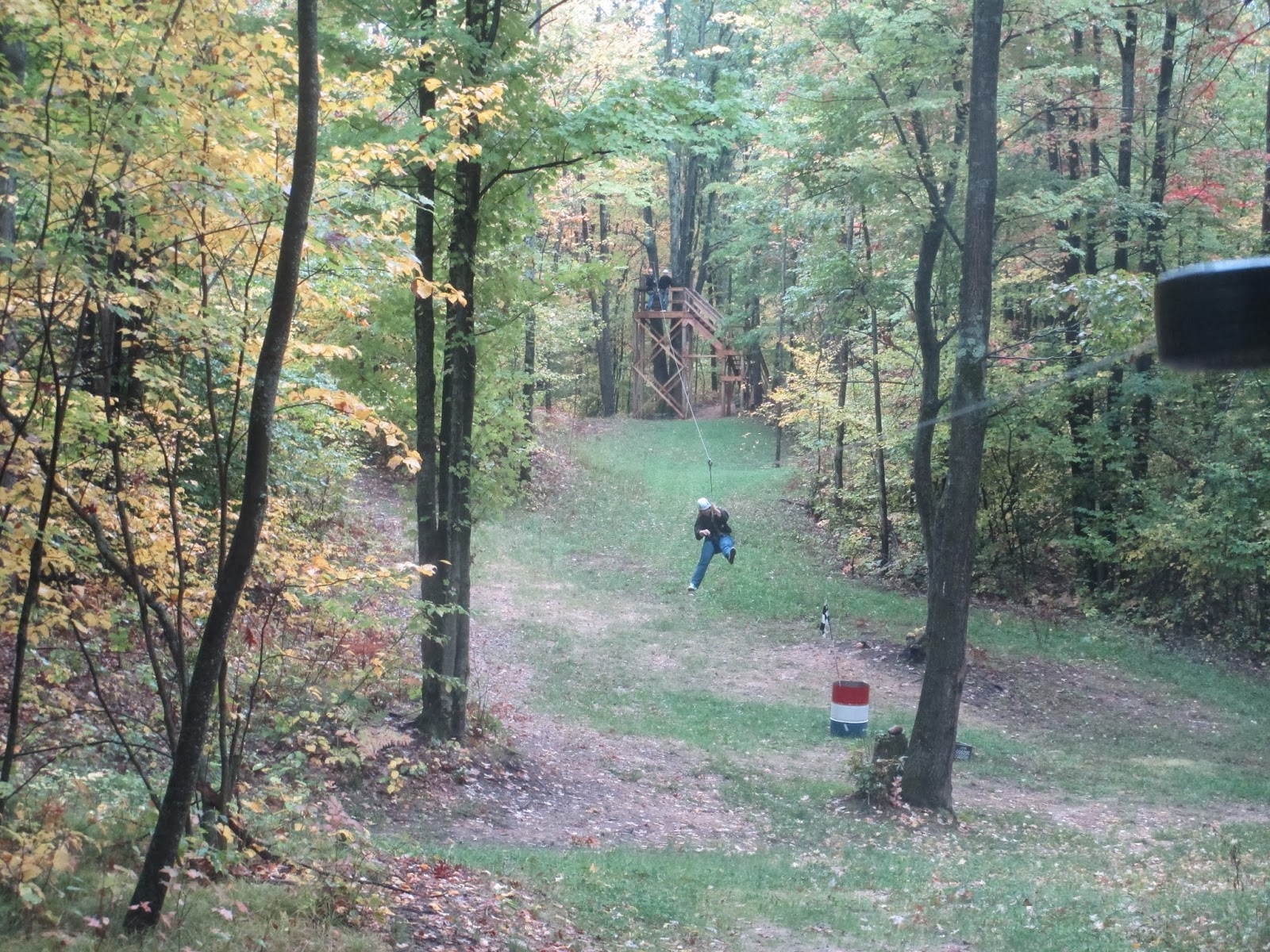 Ziplining Across the USA: Saturday October 5 Snow Snake Resort Zipline