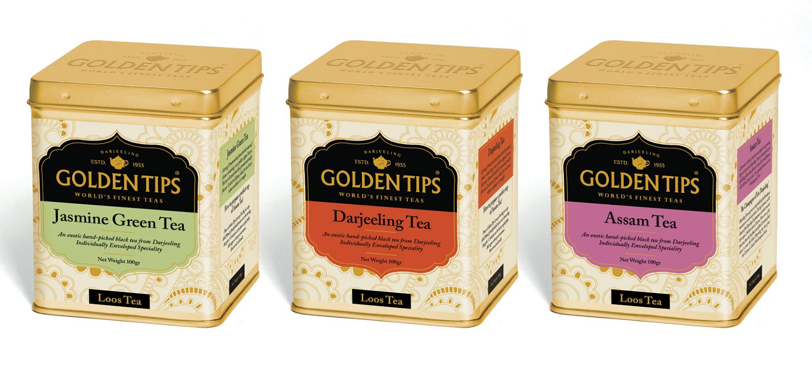Golden Tips Tea Cans – Packaging Of The World