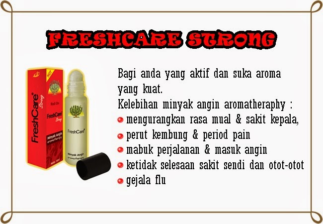 Minyak Angin Aromatherapy Murah: FRESHCARE AROMATHERAPHY