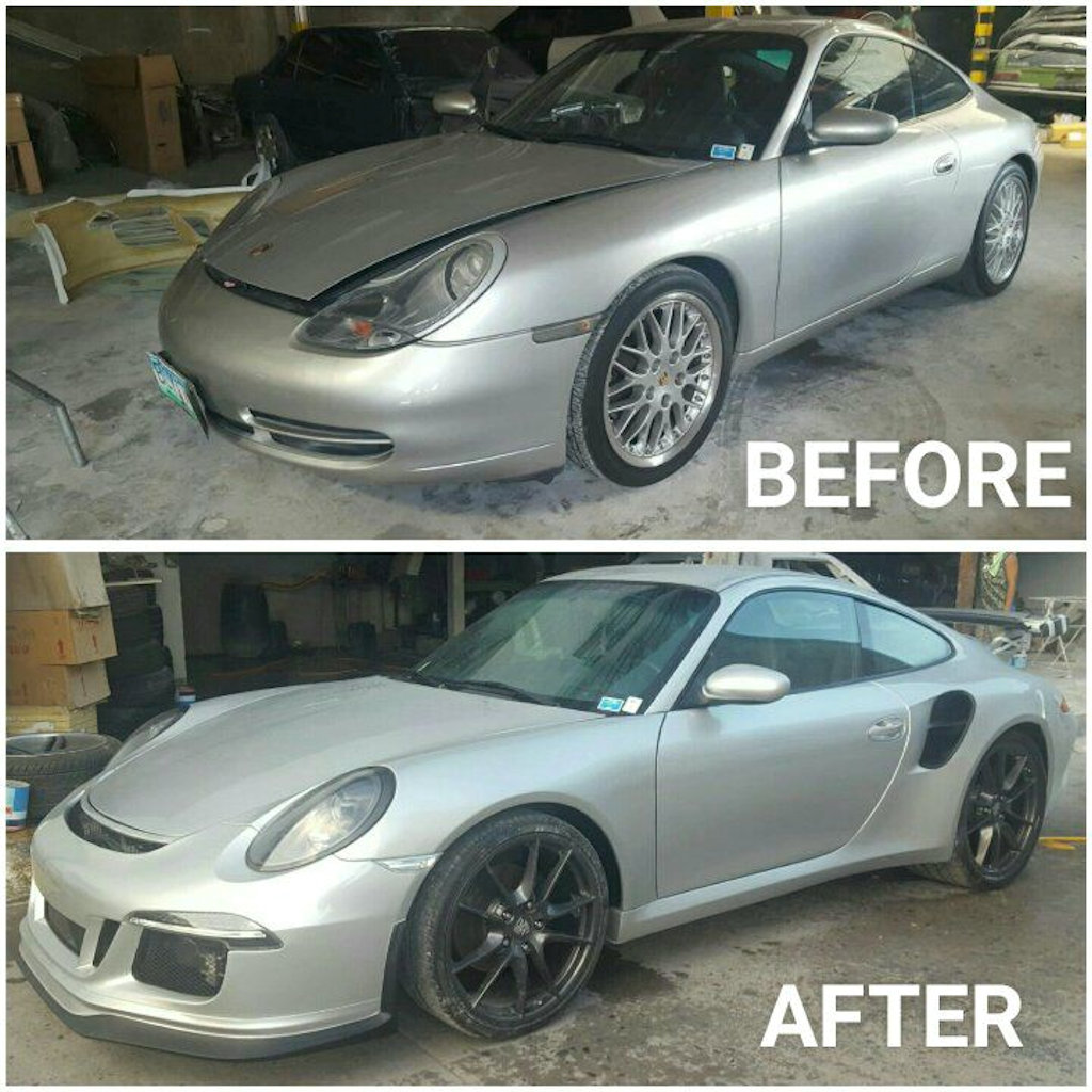Someone Just Transformed His Porsche from a 996 to a 991 Model | EKA