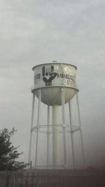 American Dirt: Water tower repartee.