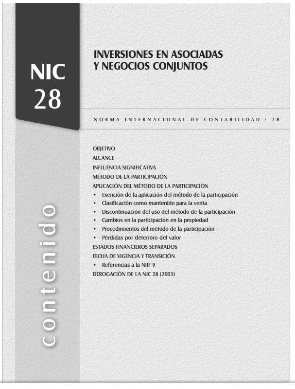 NIC 28 - CASOS PRÁCTICOS