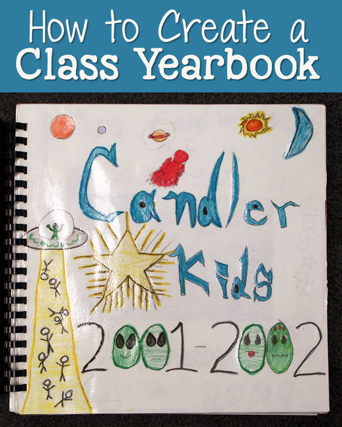 Corkboard Connections: How to Create a Classroom Yearbook