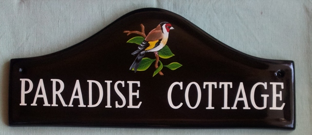 Hand Painted House Signs by Ceramic Art: Hand Painted Ceramic Signs ...