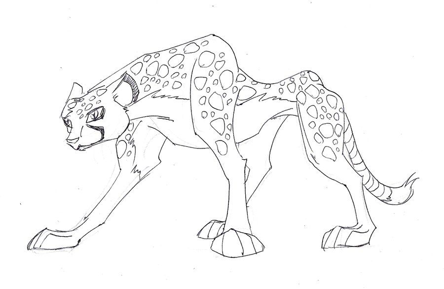 Kids Page: ANIMATED CHEETOR Cheetah Mode By Cheetor182 Coloring Pages