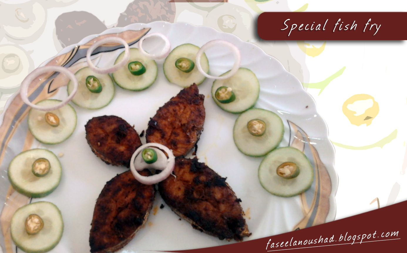 GOOD FOOD ENDS WITH GOOD TALK: Special Fish Fry