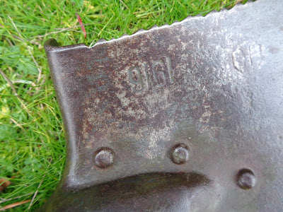 Four Bees: Imperial Russan Trench Spade - Shovel, 1916, К Ш, Saw Tooth ...