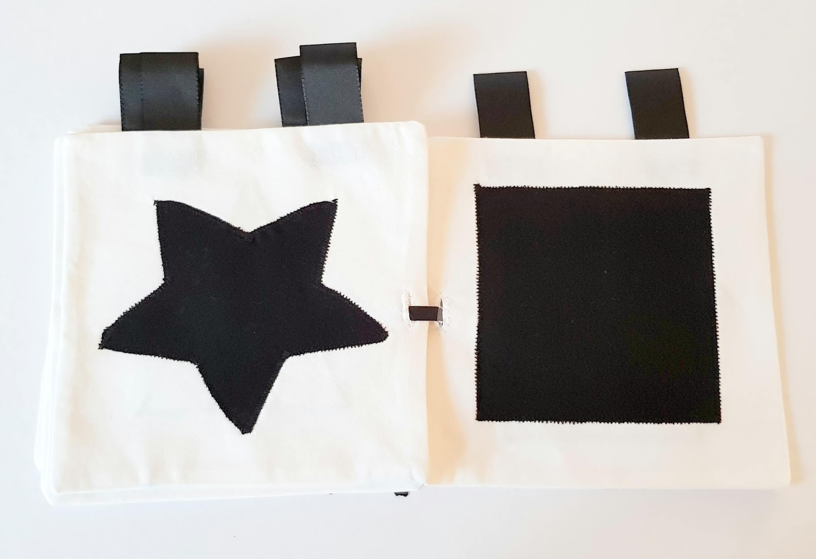 Ema Decorations: Black and White Quiet Book, Monochrome Book