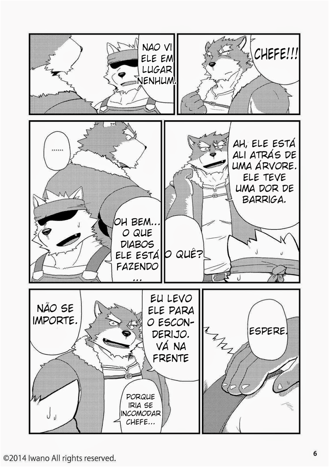 [MANGA] Boss and the Mysterious Medicine (Iwano) Português - [ F ] DE FURRY