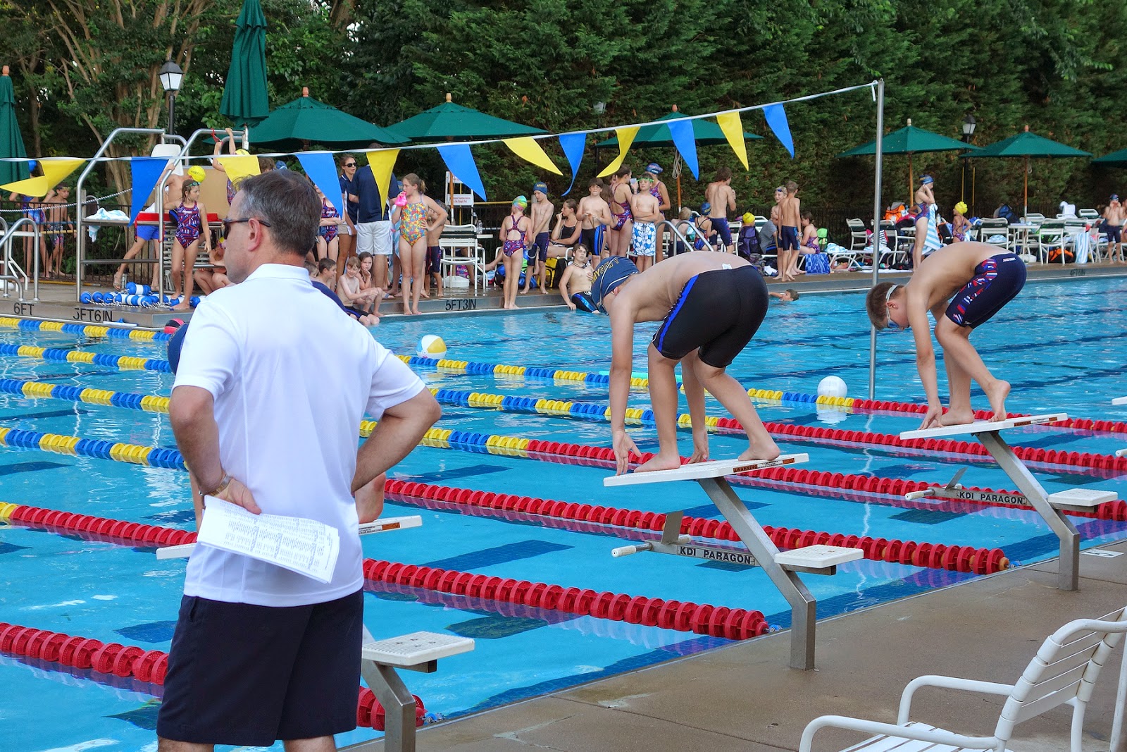 The Cullinan Family: Aidan's first swim meet
