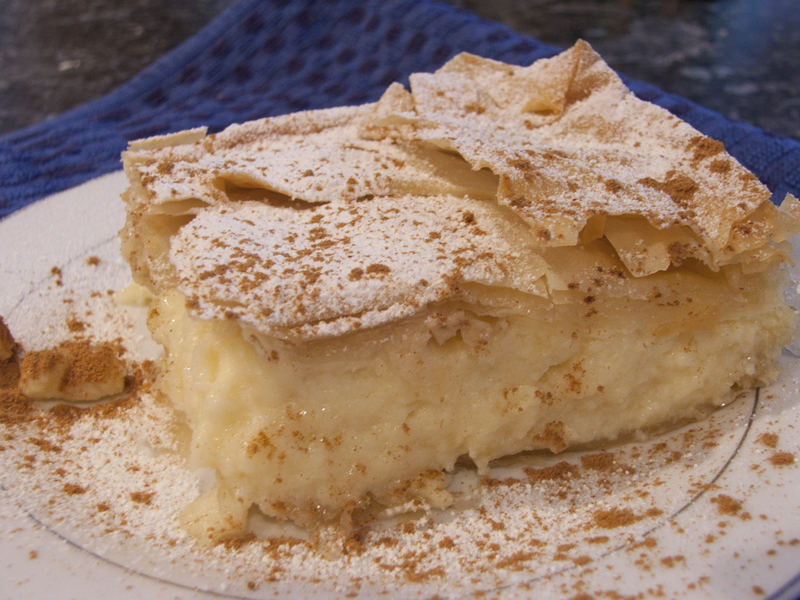 Stam's Blog: Recipe 21: Bougatsa (Μπουγάτσα)