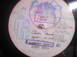 Reggae & Caribbean Music Collector: Risto Benji - Passport Buddy