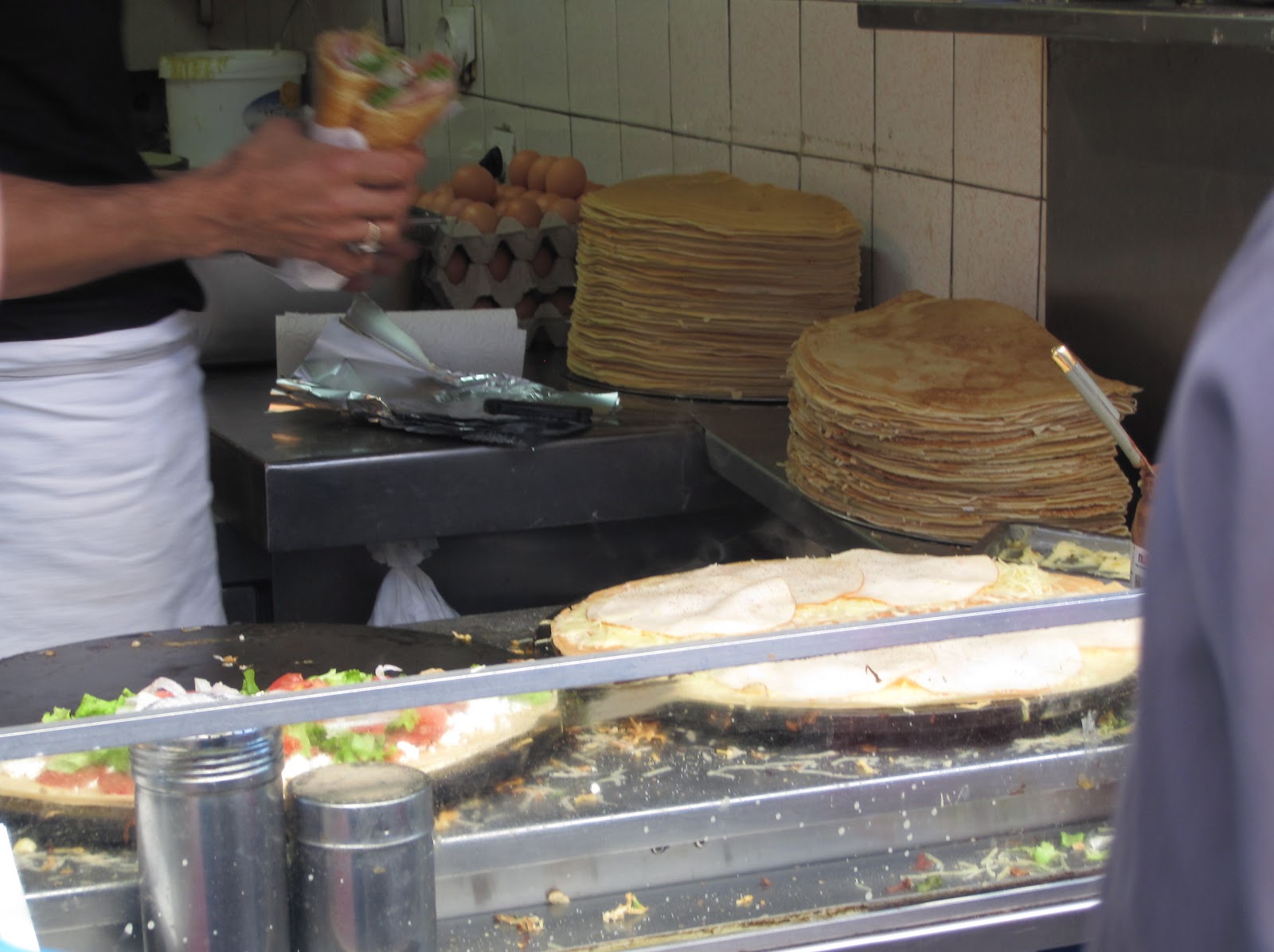 Então resolvi fazer um blog ...: Os melhores crepes de Paris