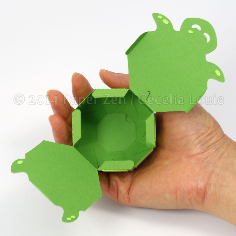 Welcome to Paper Zen ~ Cecelia Louie: Turtle Party Favor Gift Box