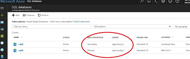 Sql Azure Databases Active Secondary Failover Part 3 Sqlservercentral