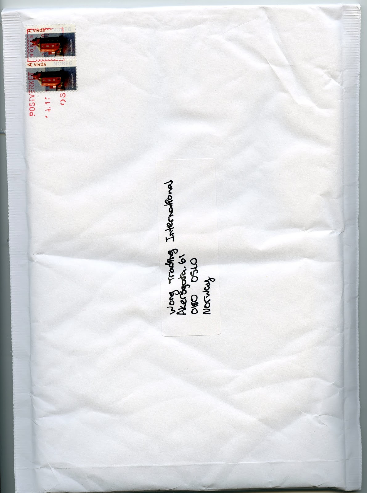 Random Thoughts: An Unexpected Mystery Envelope 2