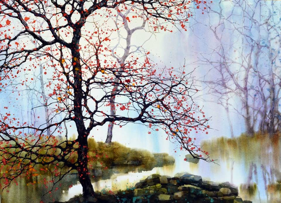 Z.L. Feng, 1954 ~ Watercolor painter | Tutt'Art@ | Pittura * Scultura ...