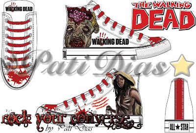 Converse All Star Customizado - Rock Your Converse!: Michonne - The ...