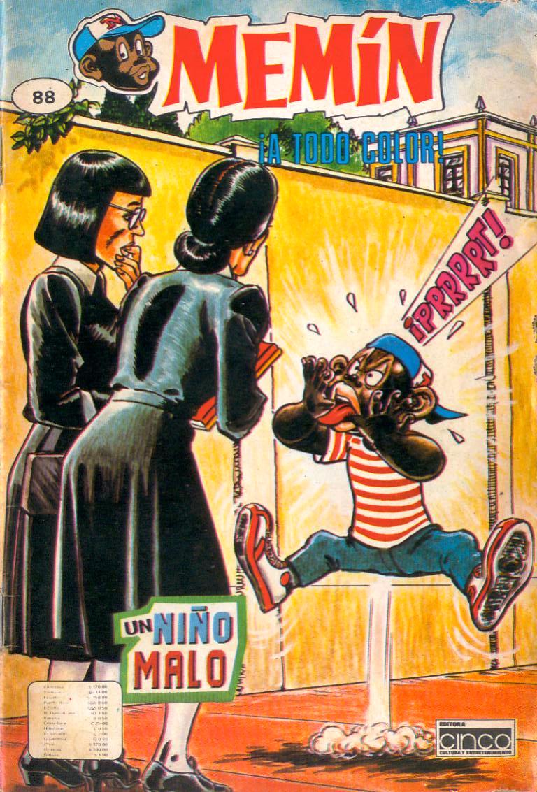 Mexico Comic Sonrisas: Memin ¡A todo color! - Ed. Cinco (86 al 90)