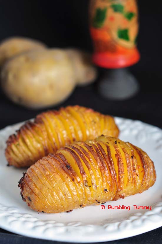Rumbling Tummy: Hasselback Potato