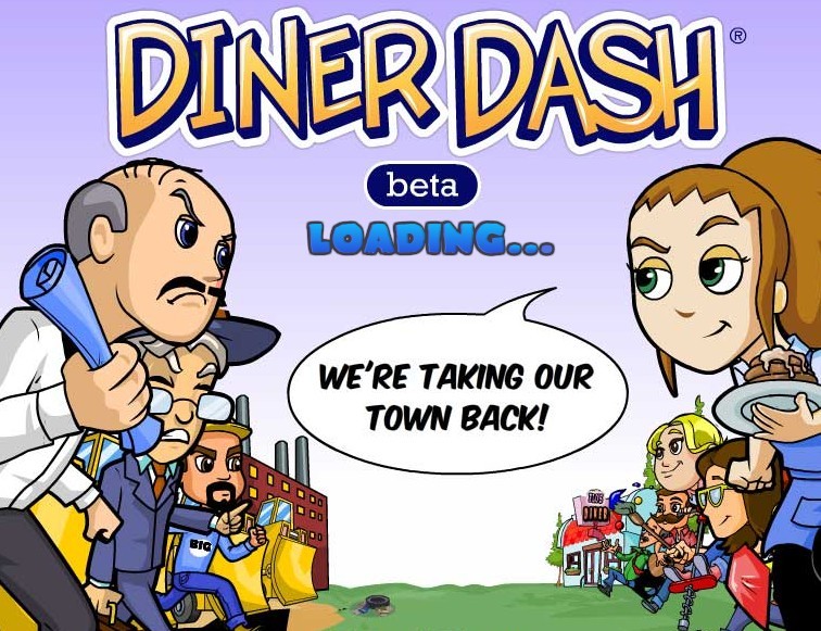 Diner Dash ’s Facebook Infographic 2011