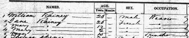 From Maine to Kentucky: Nancy Rainey of Ireland - 52 Ancestors #11