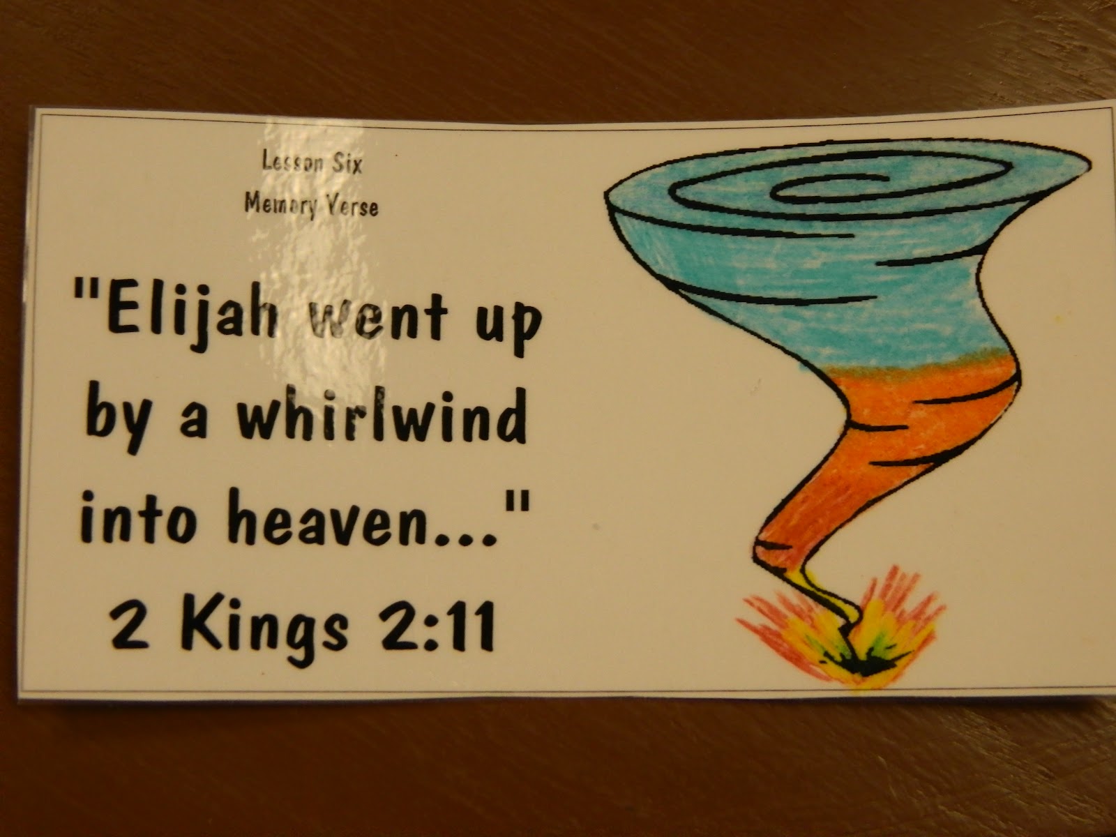 Hands On Bible Teacher: Elijah's Whirlwind Ride