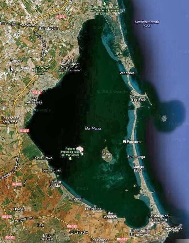 MAR MENOR: Entrada Geografia – con fotos Geografía